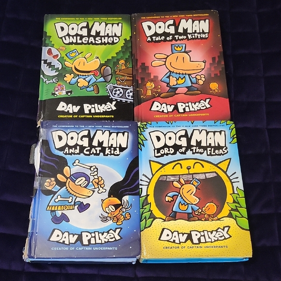 Toys | Dog Man Book Set By Dav Pilkey | Poshmark